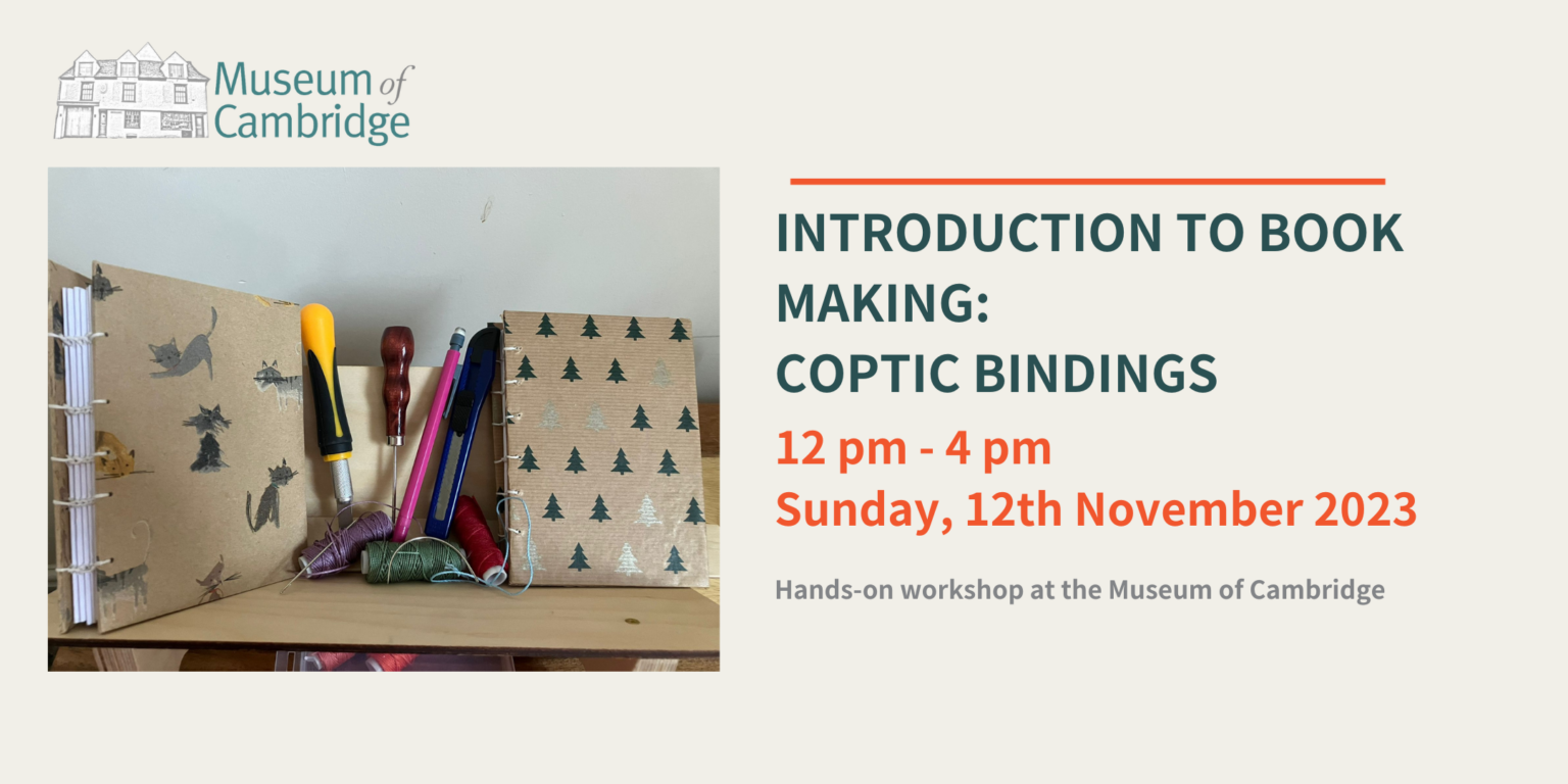 Workshop: Introduction to Book Making – The Museum of Cambridge