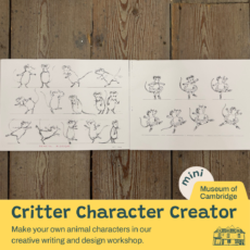 Critter Character Creator Workshop – The Museum of Cambridge